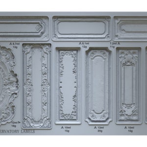 IOD Decor Mould Conservatory Labels by Iron Orchid Designs - Etsy