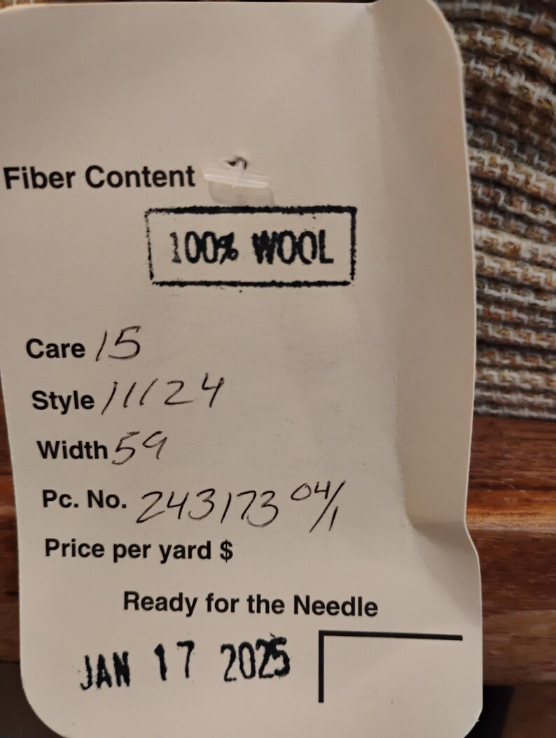 Dorr Mill 100% Wool Flannel Yardage - Etsy