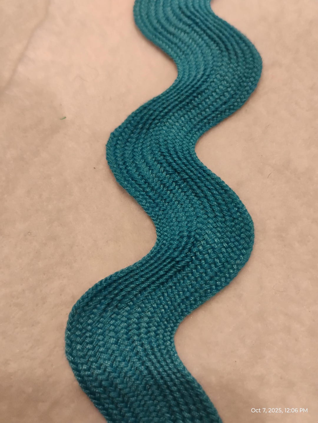 Poly Jumbo Ric-rac -blue - Etsy