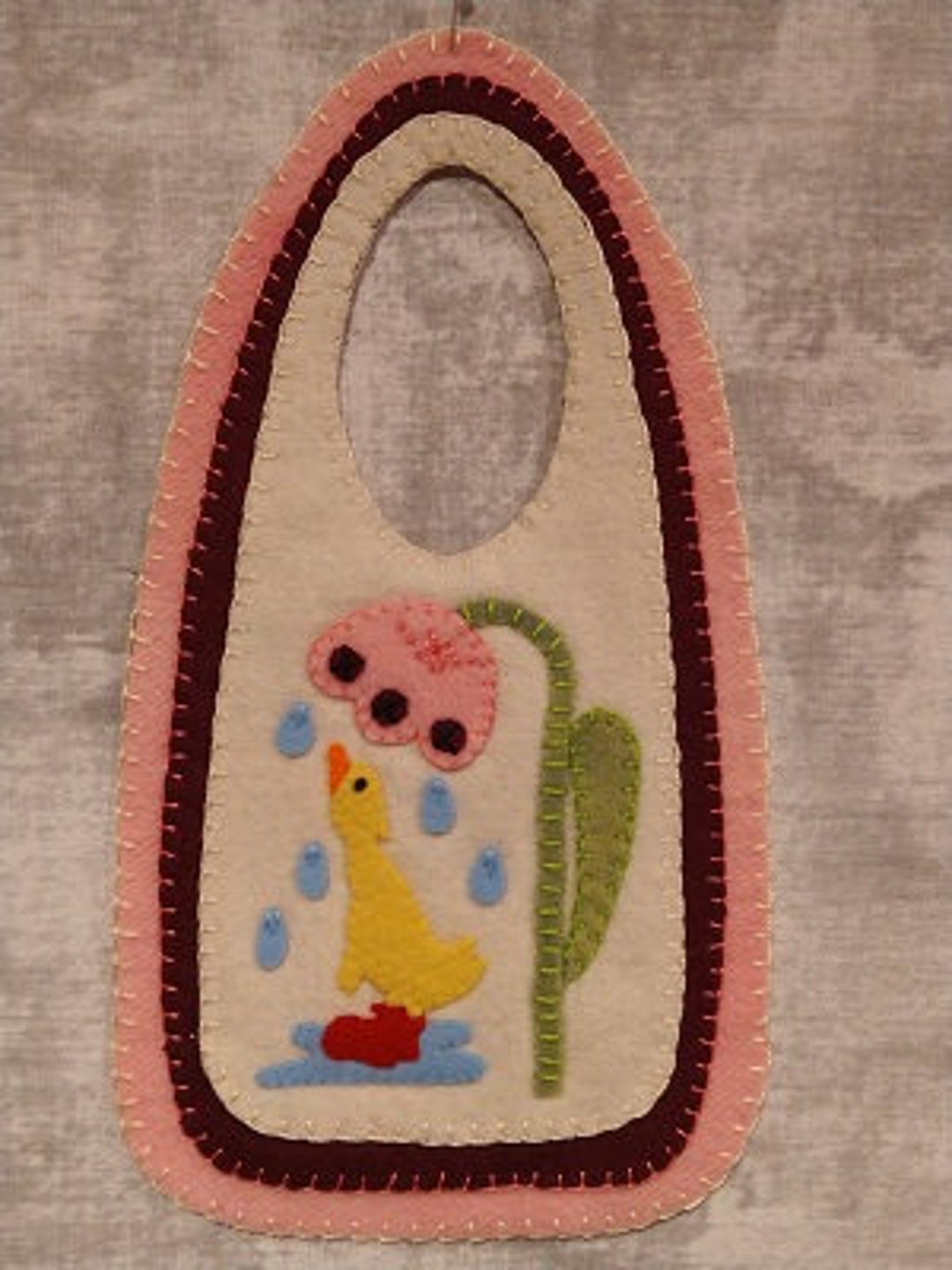 Wool Door Hanger - Puddles and Cuddles KIT - Etsy