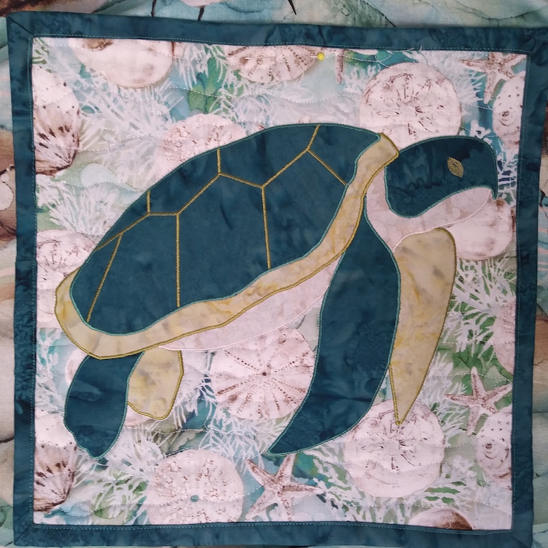 Turtle Applique Patterns - Etsy