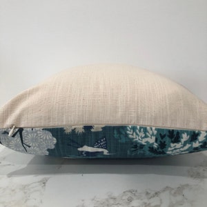 14x14 Inches Dwell Studio Modern Toile Peacock Throw Pillow Cover ...