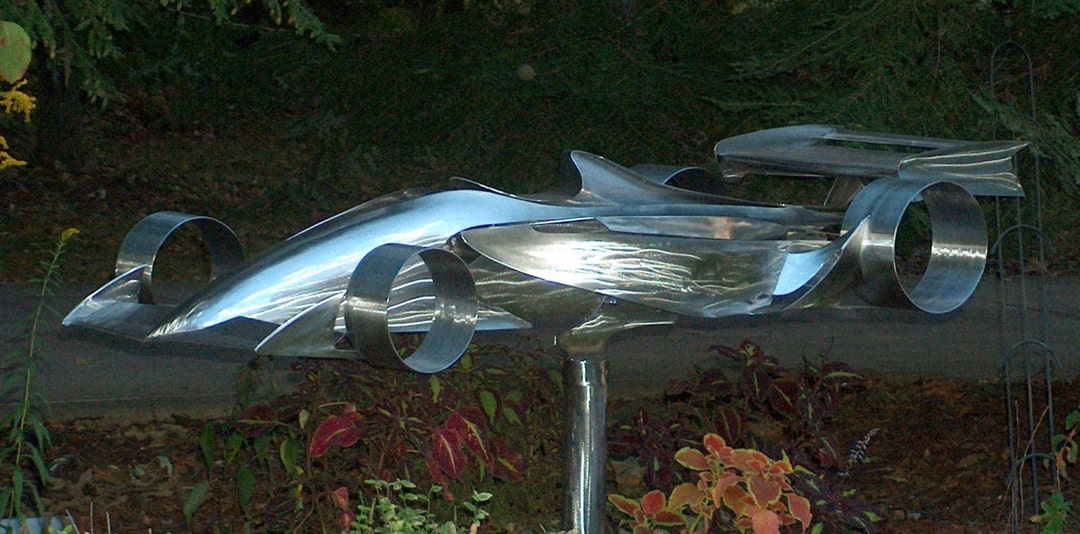 Open Wheel Race Car Sculpture - Etsy