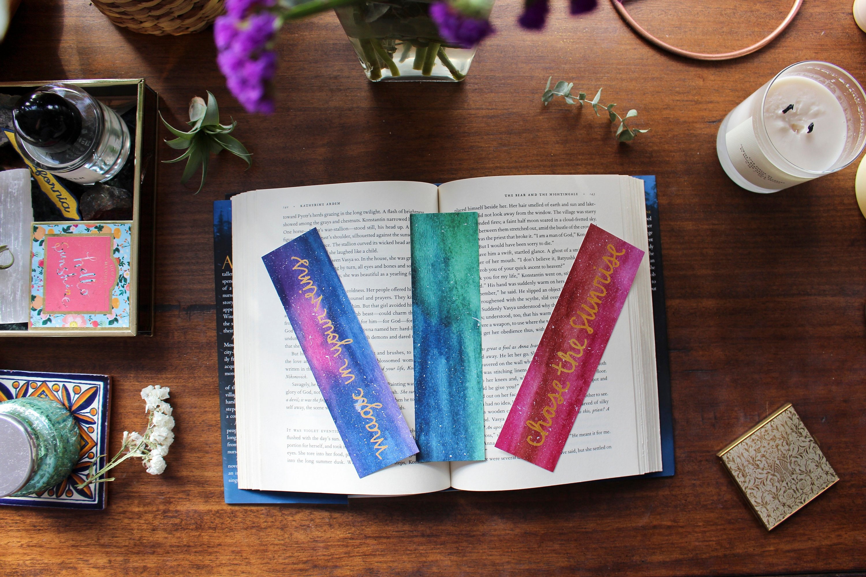 Make Your Own Bookmark Bundle 3 Bookmarks - Etsy