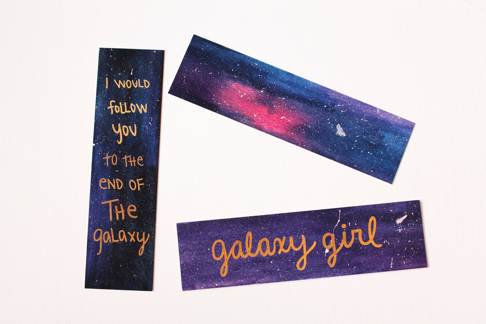 Galaxy Bookmark Bundle 3 Bookmarks - Etsy