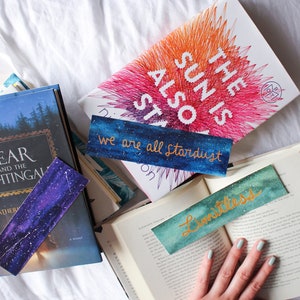 Stardust Bookmark Bundle 3 Bookmarks - Etsy