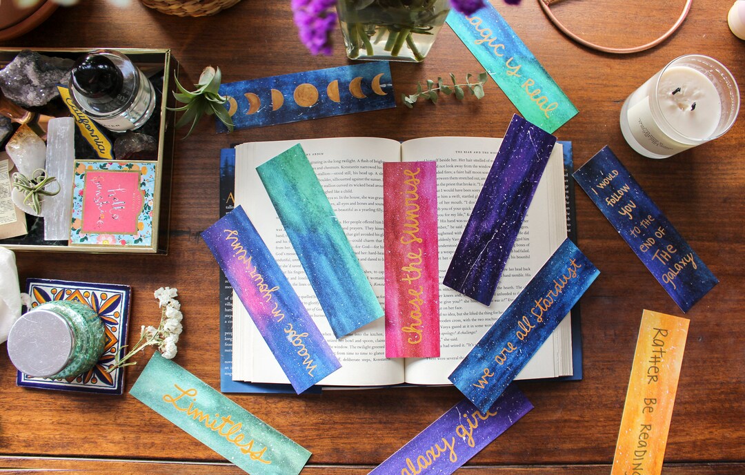 Make Your Own Bookmark Bundle 10 Bookmarks - Etsy