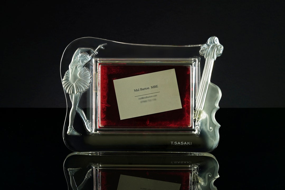 Ballerina and Cello Crystal Photo Frame - Etsy