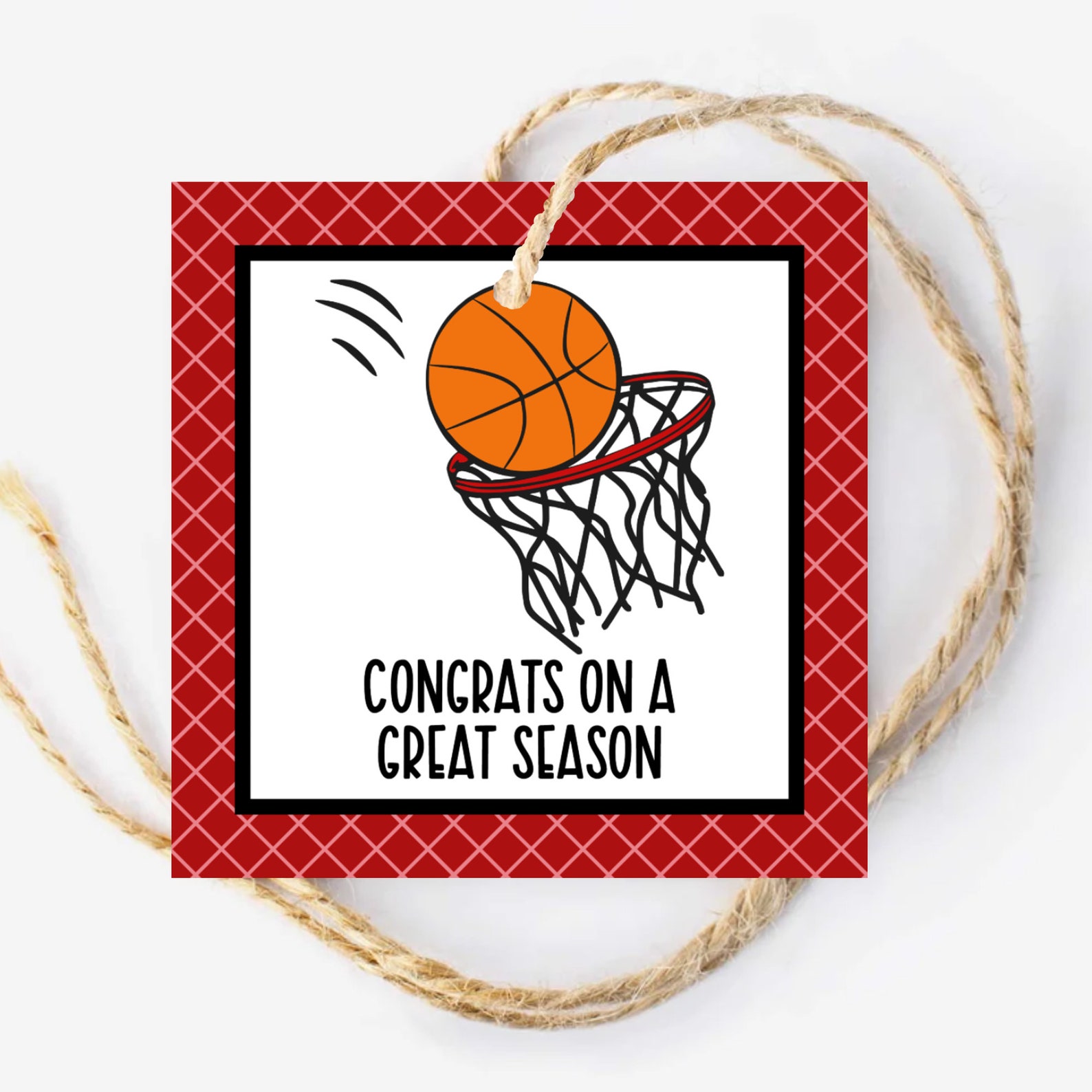 Team Treat Tags, Printable Congrats Basketball Tags, Sports Team Tags ...