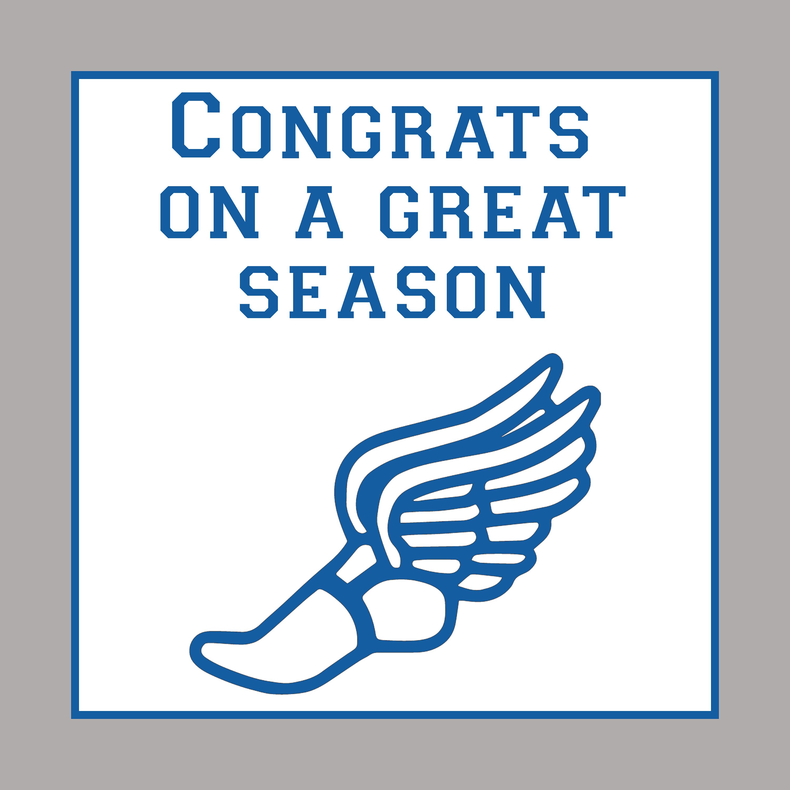 Printable Congrats Track and Field Tags, Team Treat Tags, Track Team ...