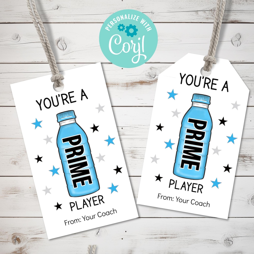 Sports Drink Editable Tag, Printable Sports Team Favor Tags, Hydration ...