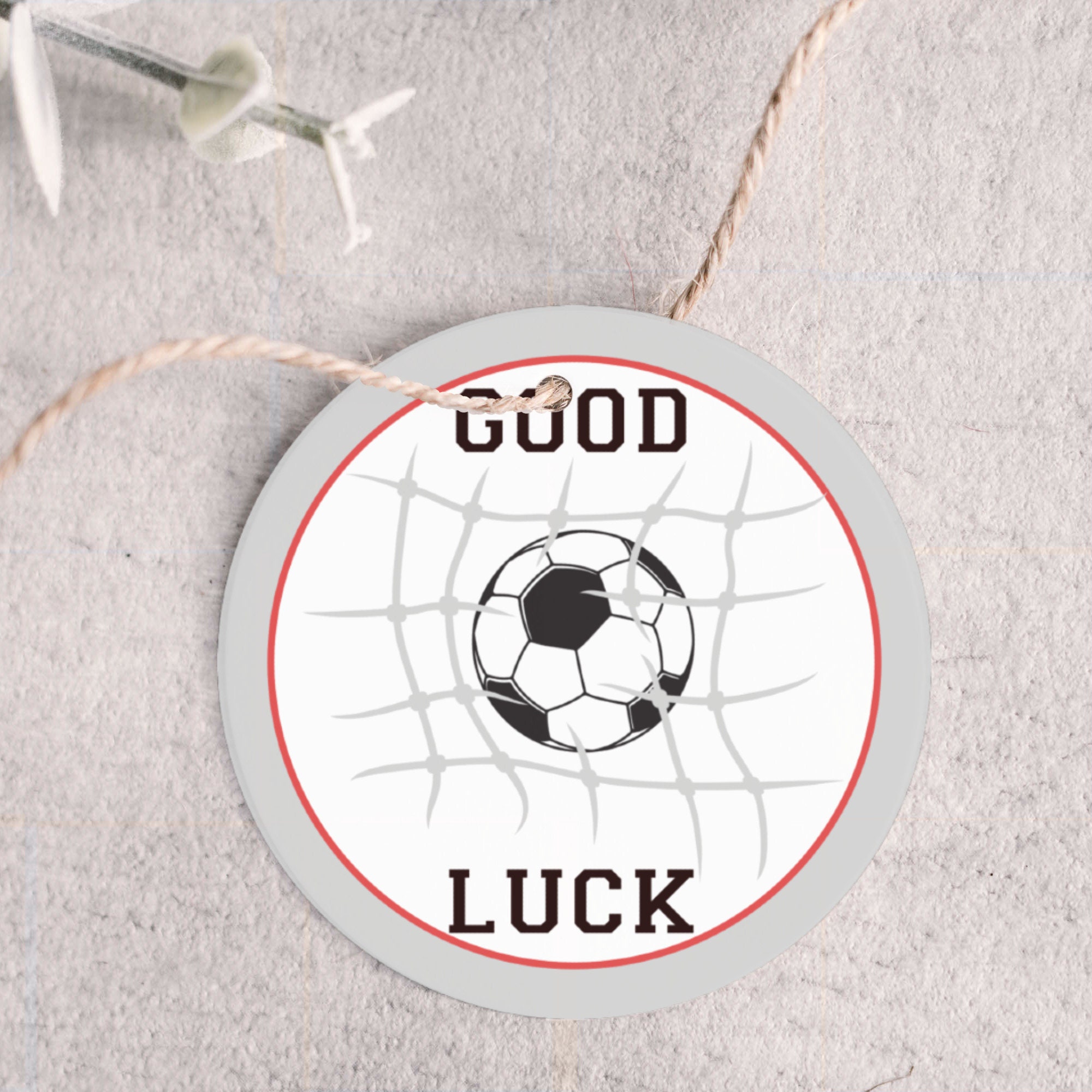 Team Treat Tags, Printable Good Luck Soccer Tags, Sports Team Tags ...