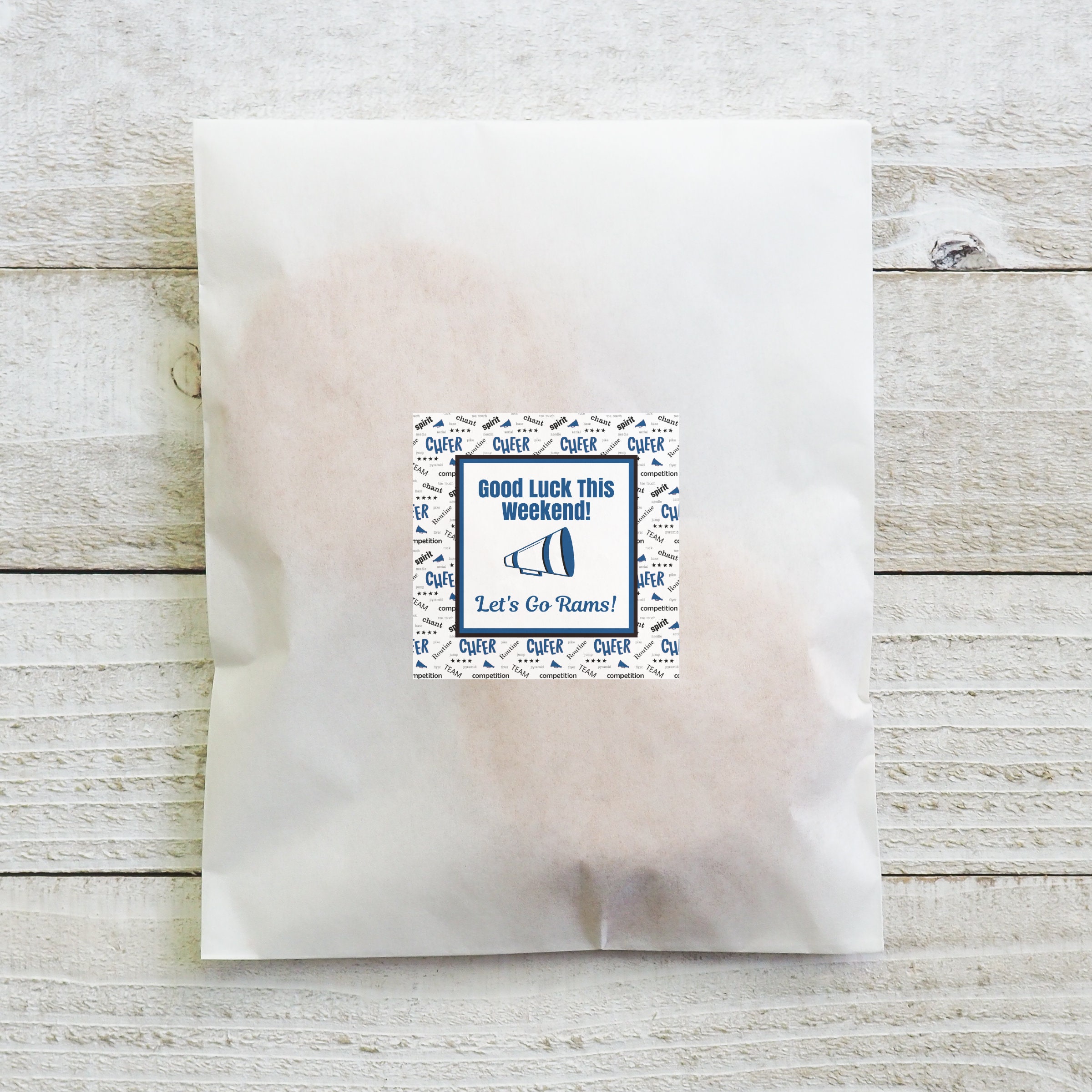 EDITABLE Cheer Team Gift Tags, Printable Sports Tags, Cheer Squad Favor ...