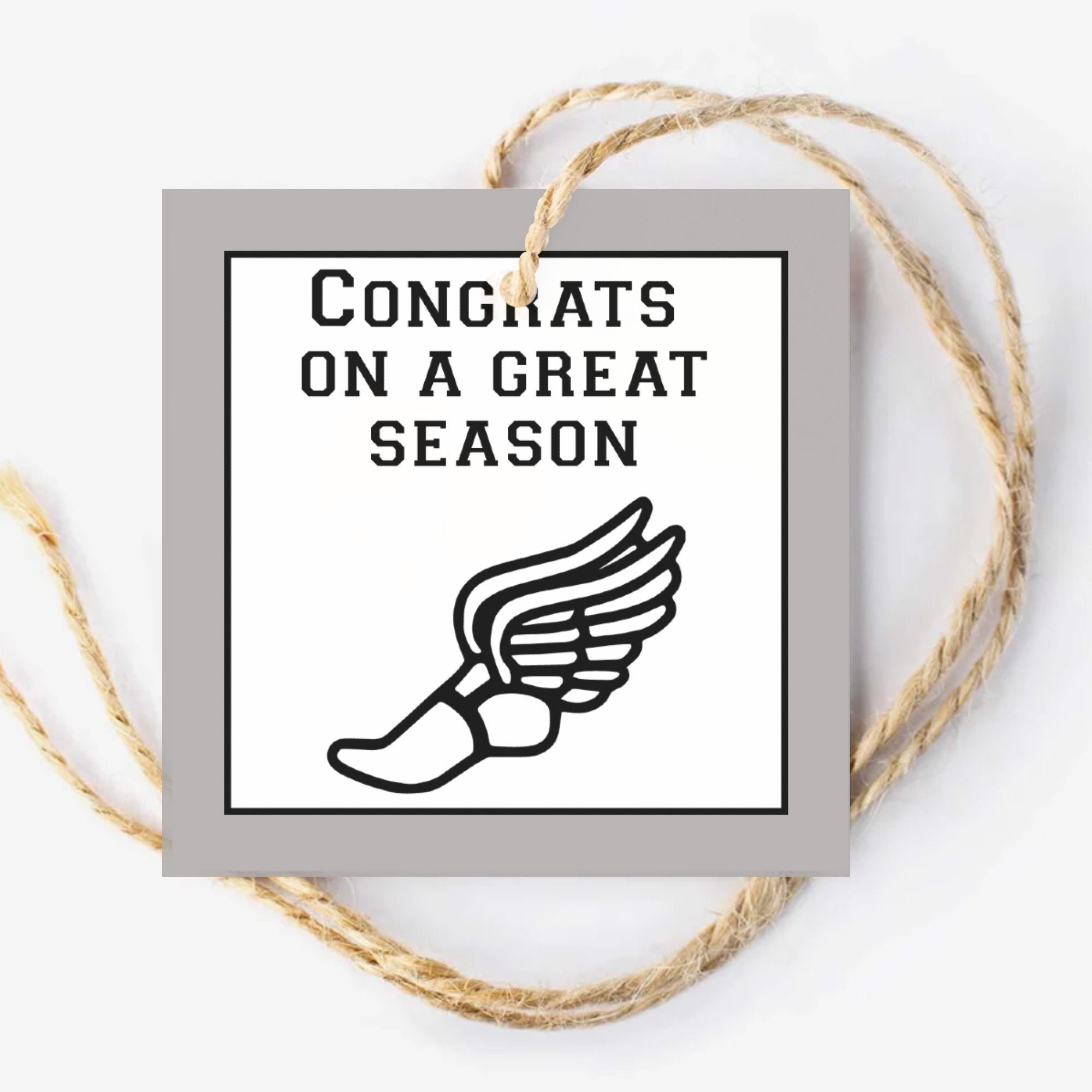 Printable Congrats Track and Field Tags Team Treat Tags - Etsy