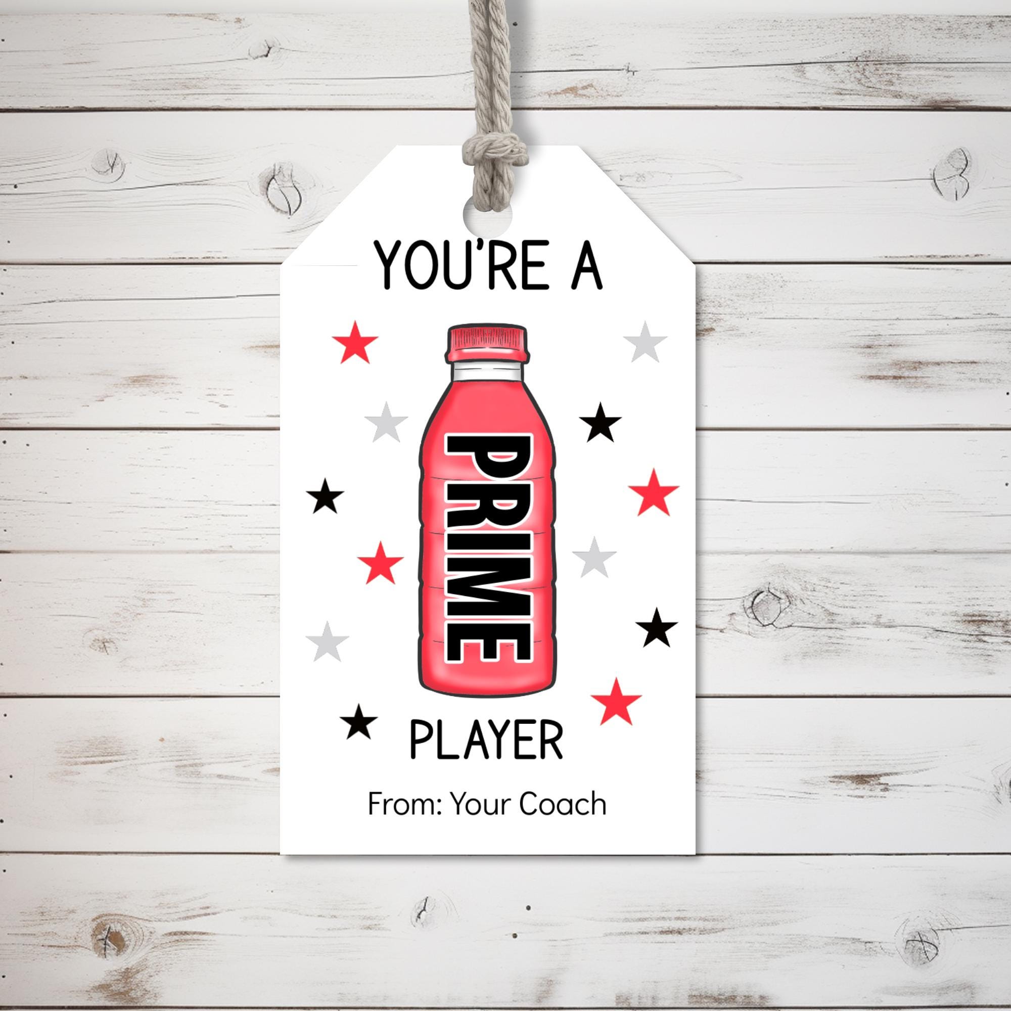 Sports Drink Editable Tag, Printable Sports Team Favor Tags, Hydration ...