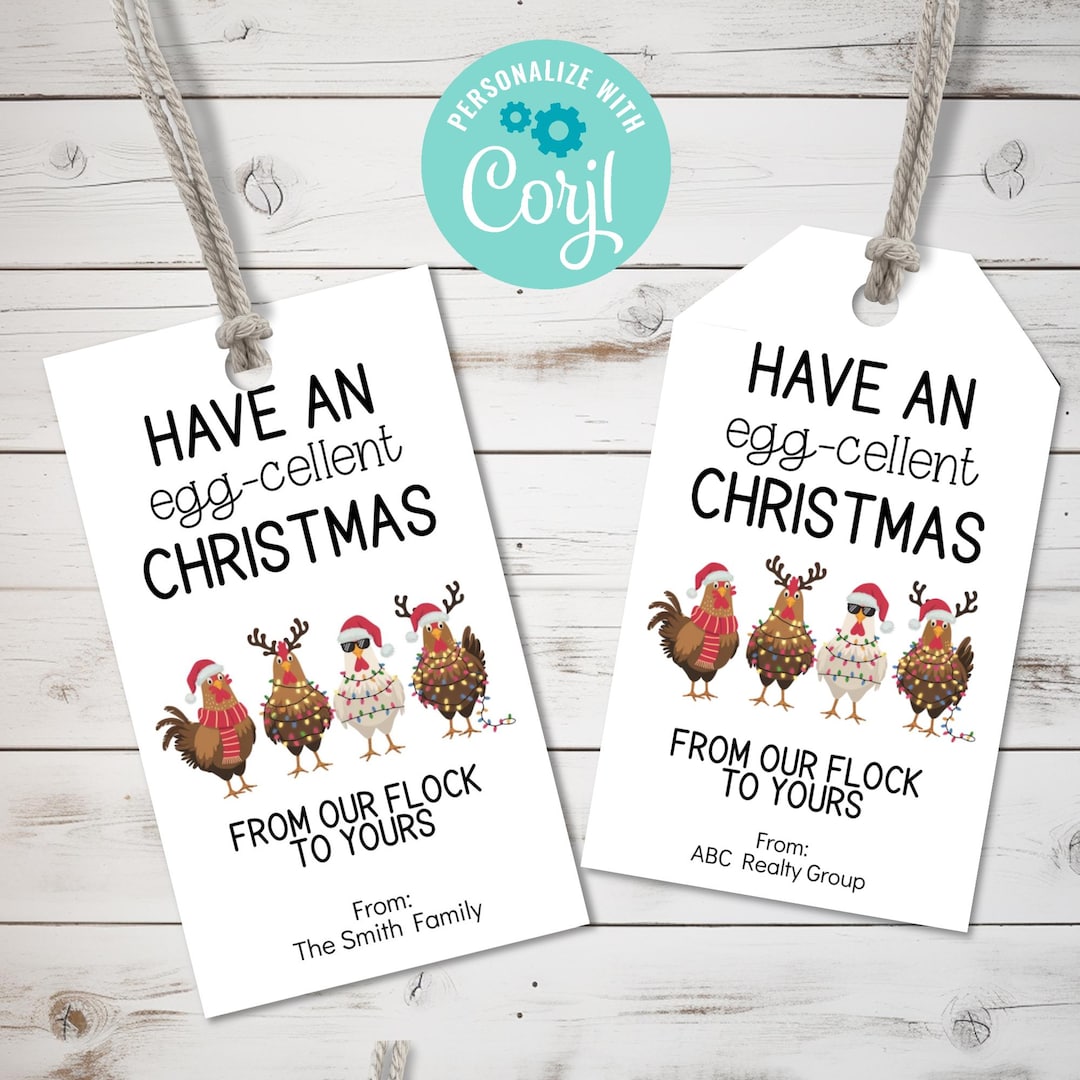 Funny Christmas Editable Tag From Group, Printable Christmas Gift Tag ...