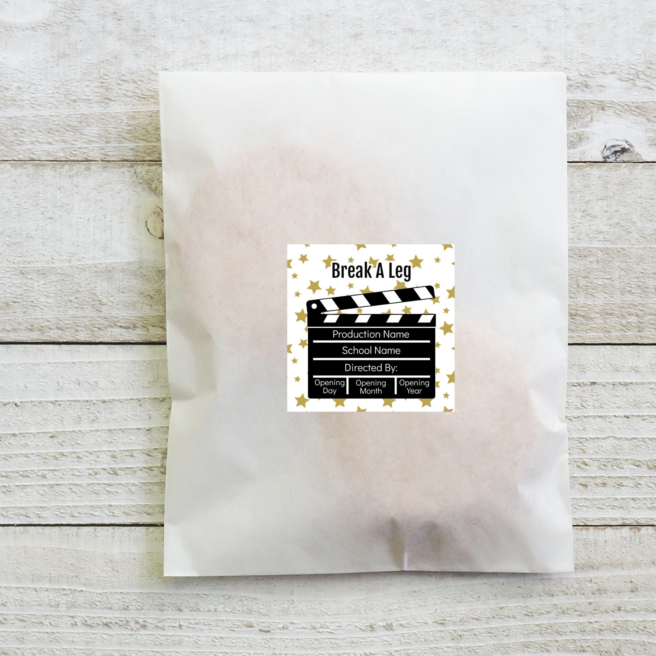 Break A Leg Editable Tag, Printable Fine Arts Tag, Gift for Actors ...