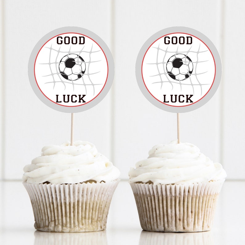 Team Treat Tags Printable Good Luck Soccer Tags Sports Team - Etsy