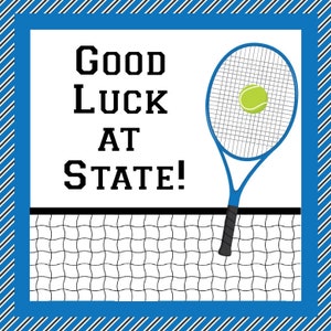 EDITABLE Tennis Tag, Printable Sports Party Favors, End of Season ...