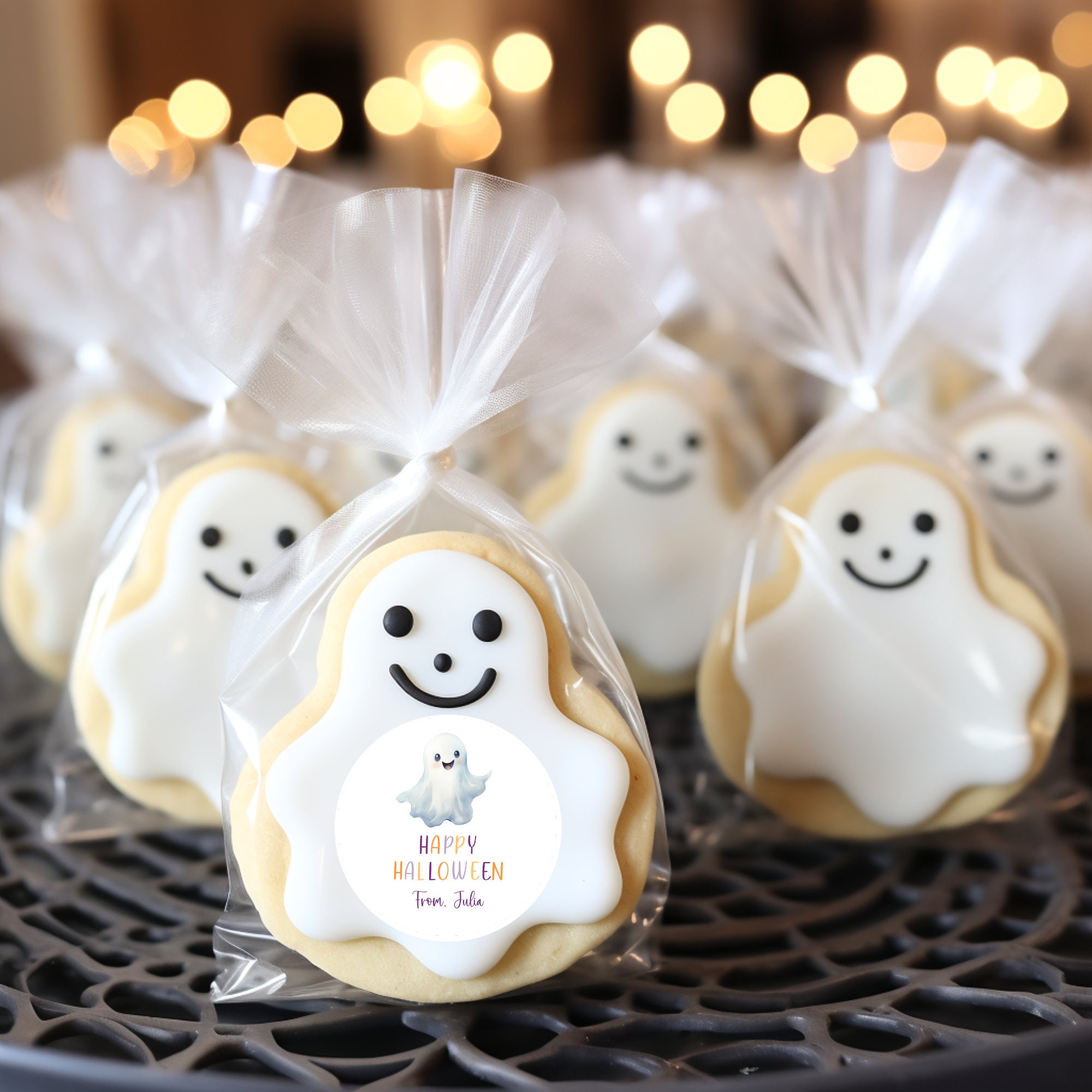 Halloween Ghost Tags Editable, Printable Fall Tags, Ghost Favor Tag ...