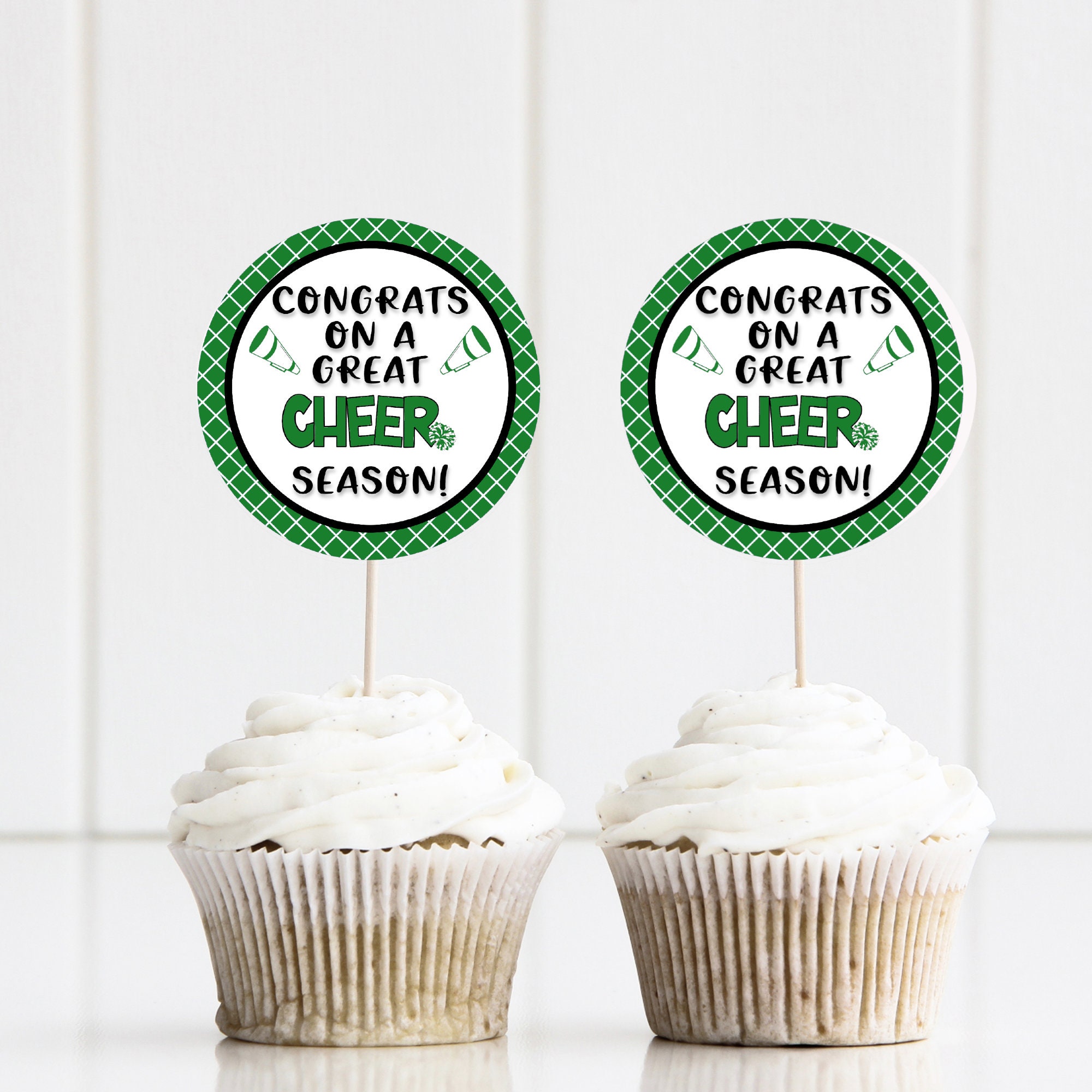 Printable Congrats Cheer Tags, Cheer Team Gifts, Cheer Tags, Senior ...