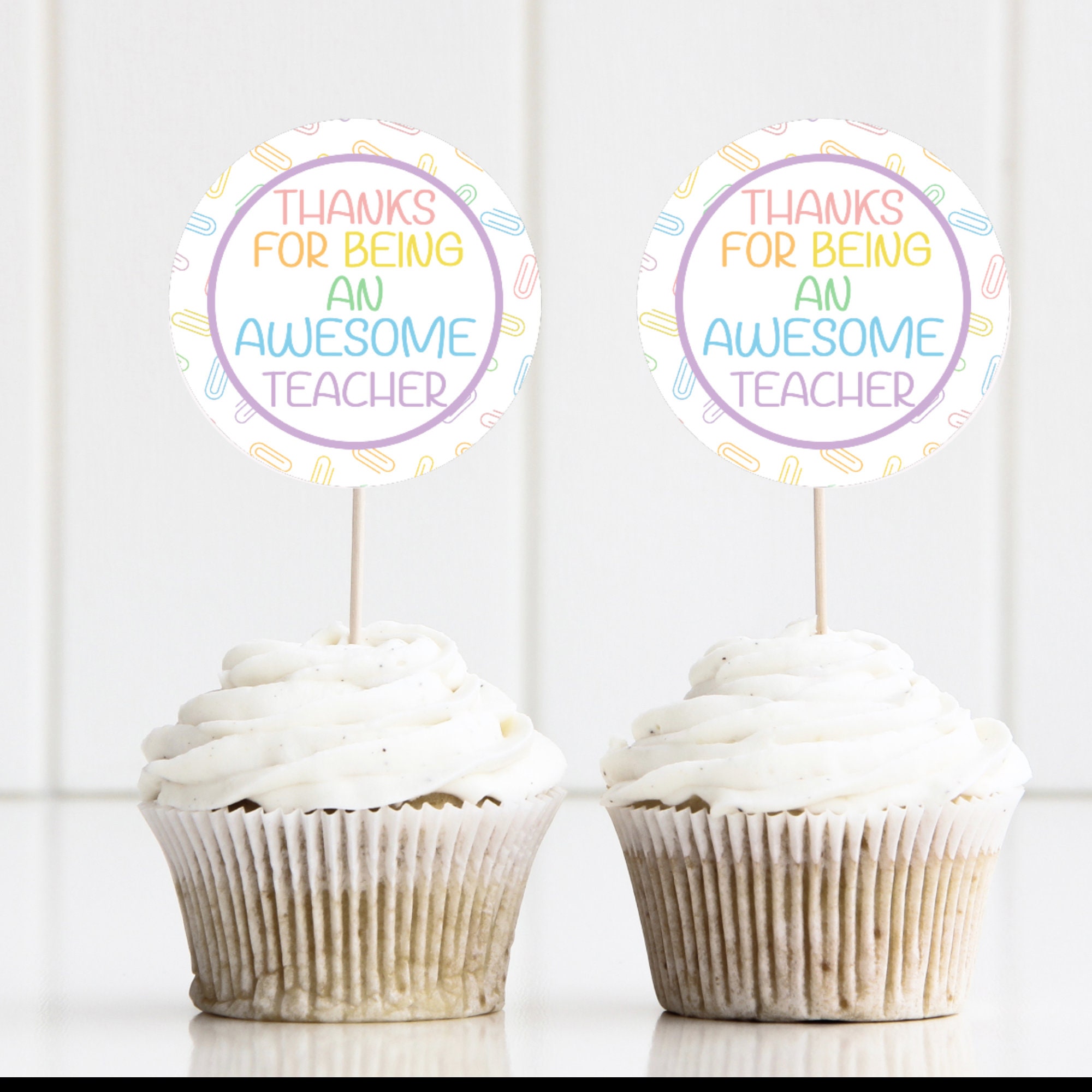 Teacher Thank You Printable Gift Tag, Printable Appreciation Tag ...