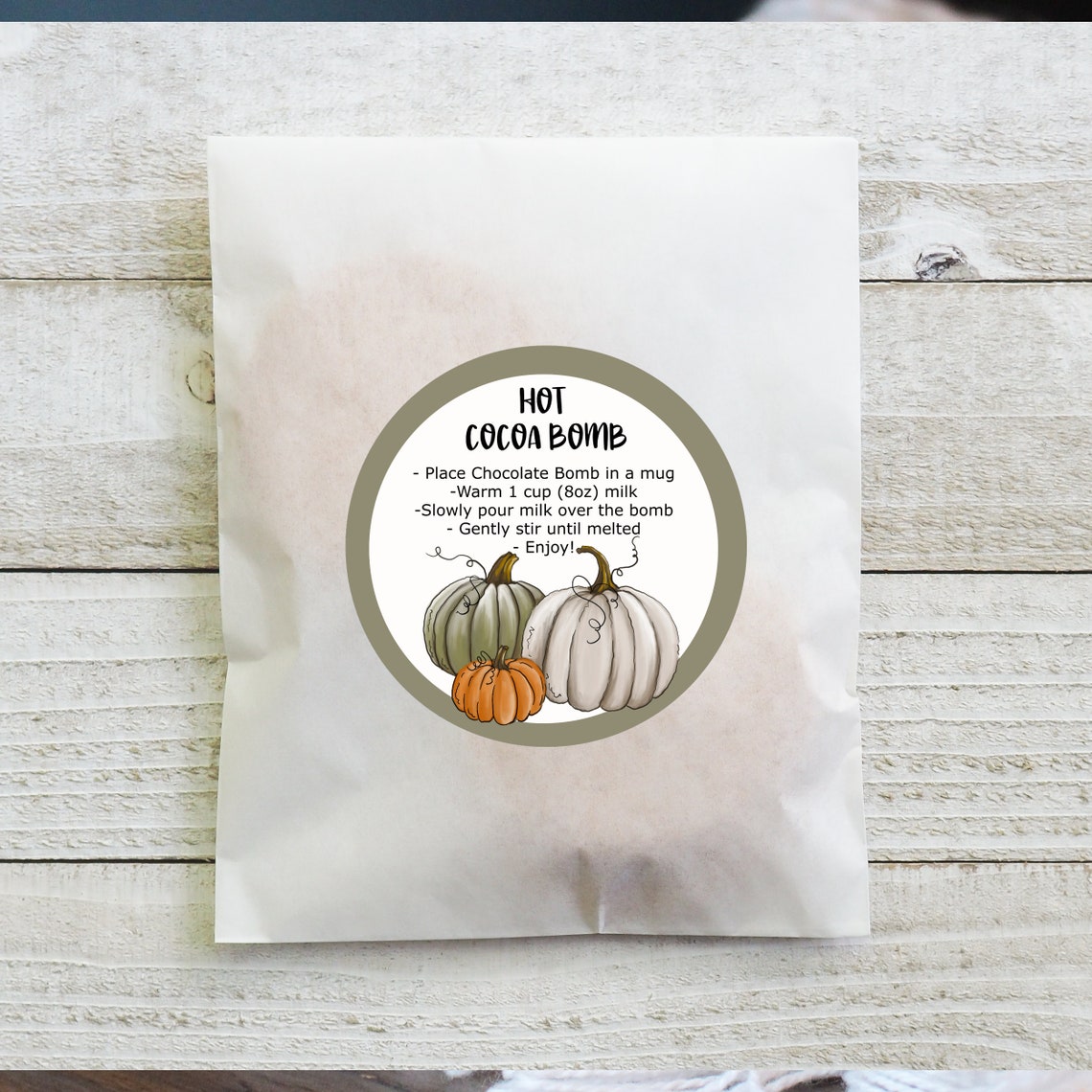 Hot Cocoa Bombs Tags Printable Hot Chocolate Bomb Tags - Etsy