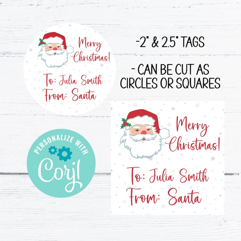 Santa Gift Tag - 60+ Gift Ideas for 2024