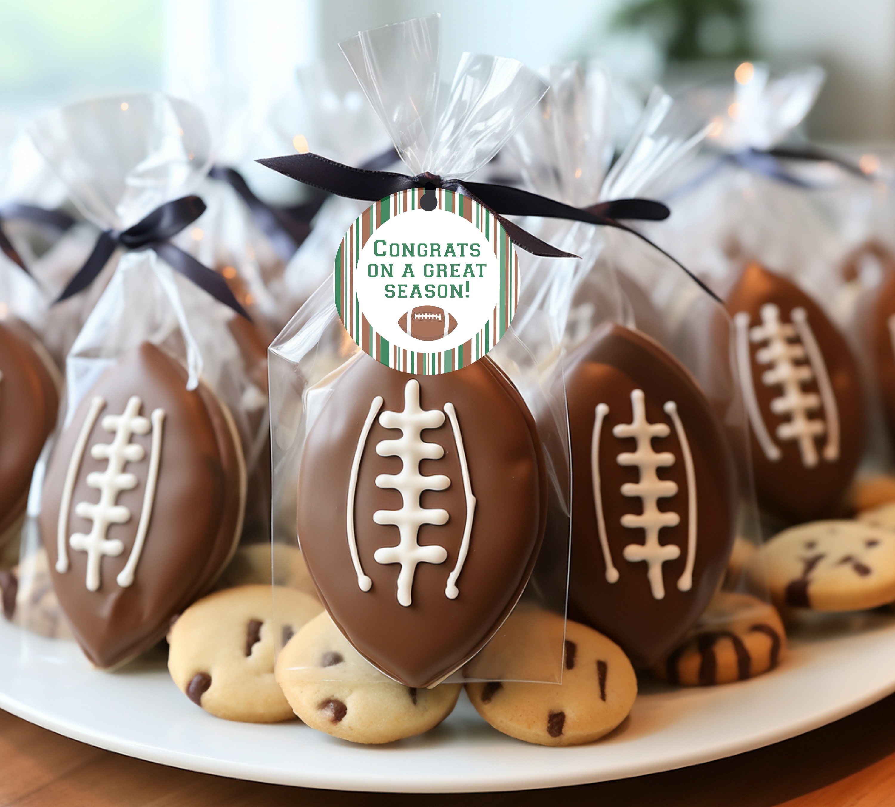 Printable Congrats Football Tag, Team Treat Tags, Sports Team Tags ...