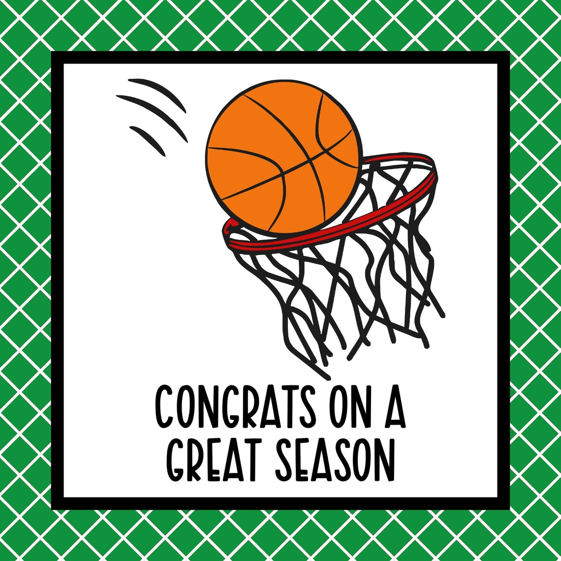 Team Treat Tags, Printable Congrats Basketball Tags, Sports Team Tags ...