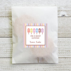 Counselor Thank You Tag Editable, Printable Appreciation Tag, Summer ...