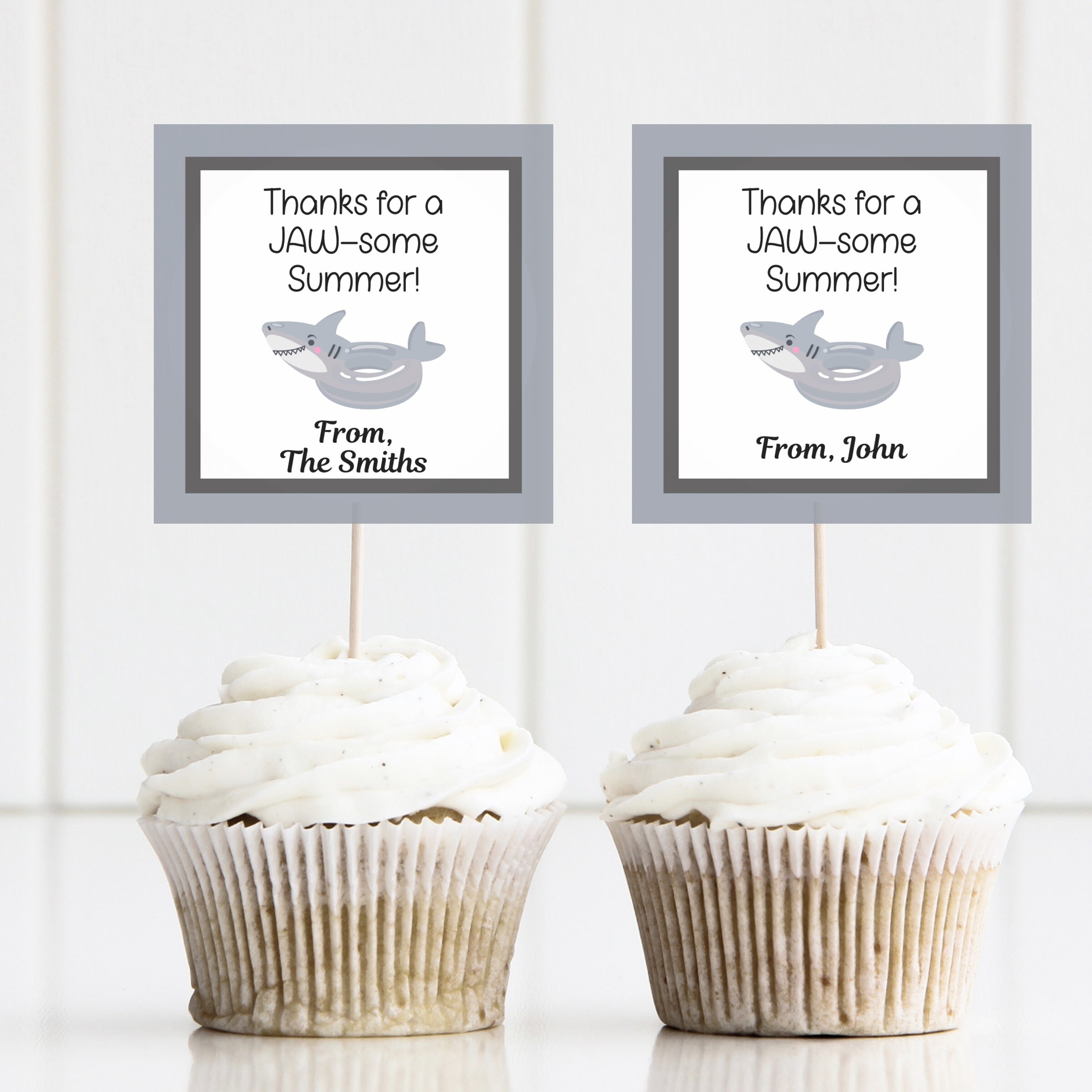 EDITABLE Summer Counselor Tag, Printable Appreciation Tag, Thanks for a ...