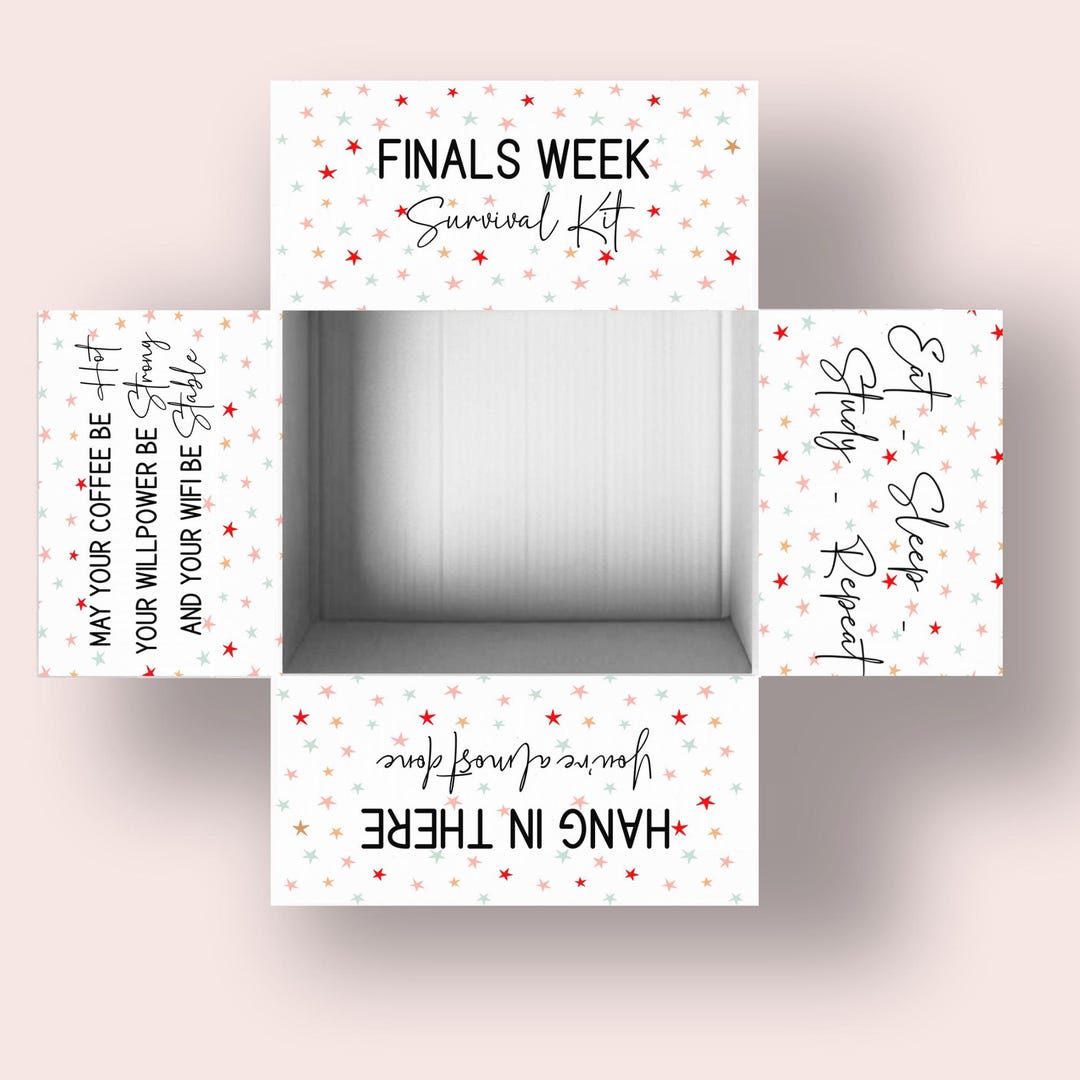 Printable College Care Package Labels, Shipping Box Decoration Stickers ...