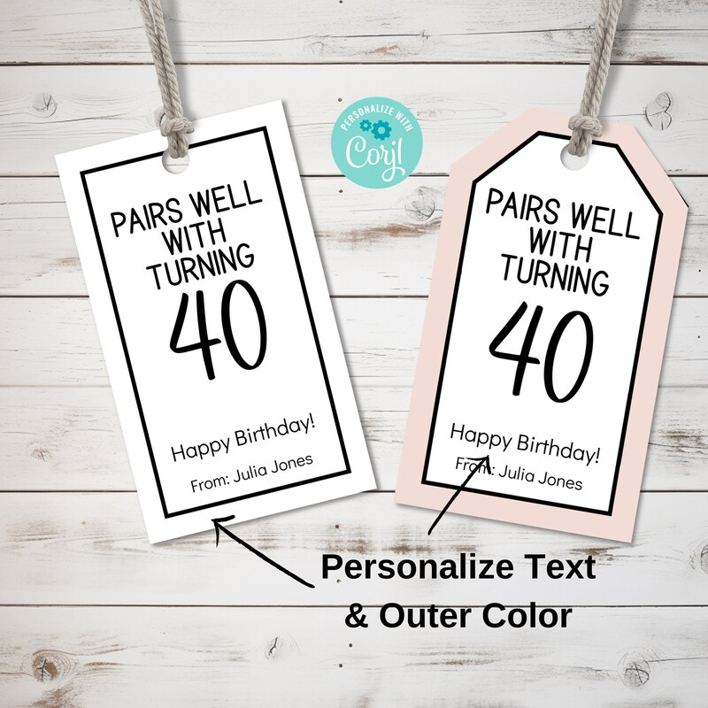 Turning 40 - Etsy