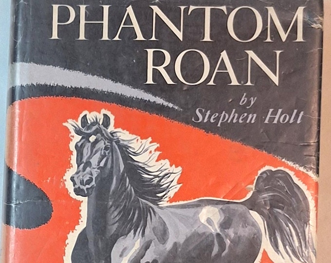 Vintage Book “the Phantom Roan” by Stephen Holt First Edition– 1949 - Etsy