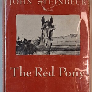 Vintage Book “the Red Pony” by John Steinbeck – 1959 - Etsy