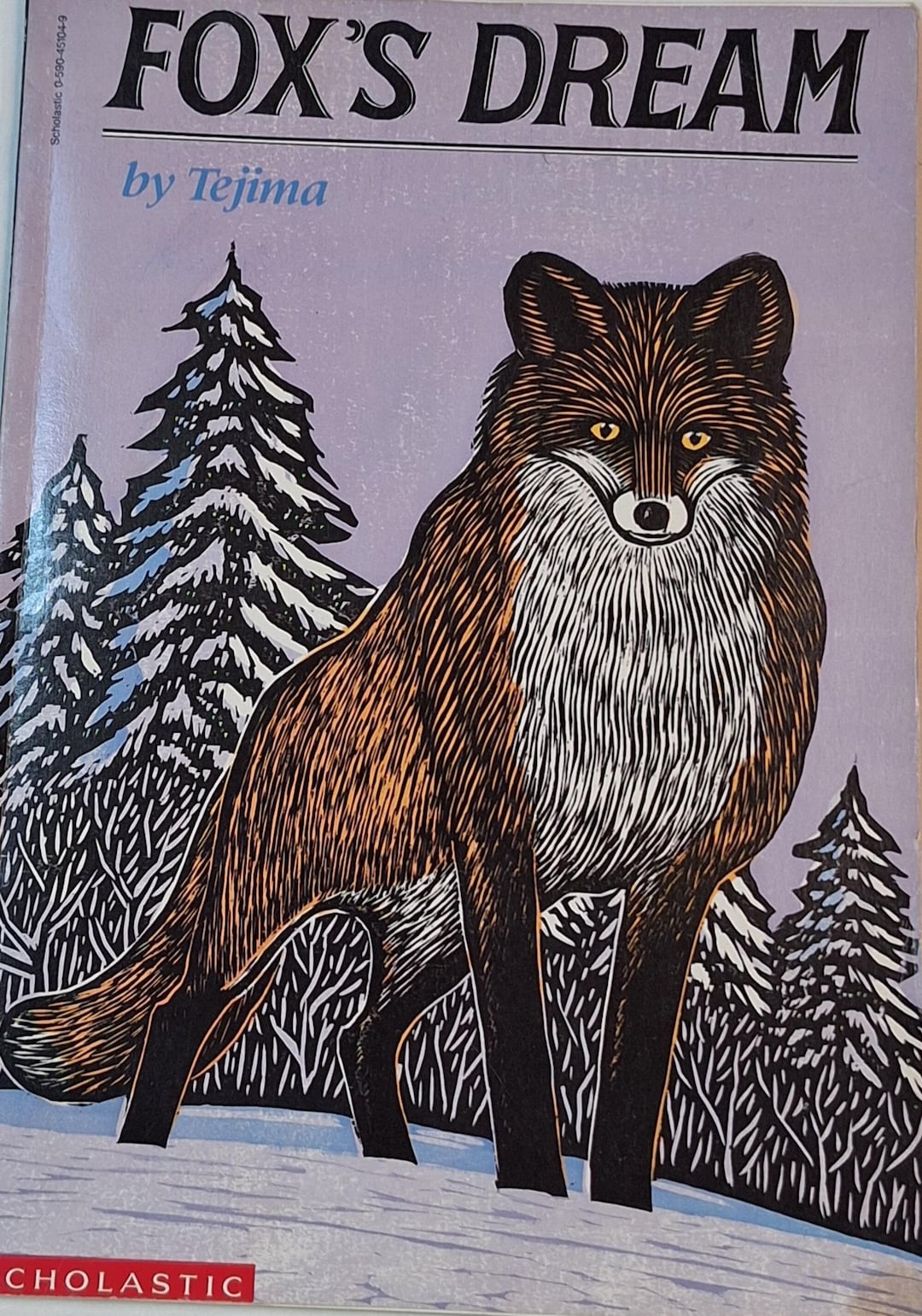 Vintage Book foxs Dream by Tejima 1992 - Etsy