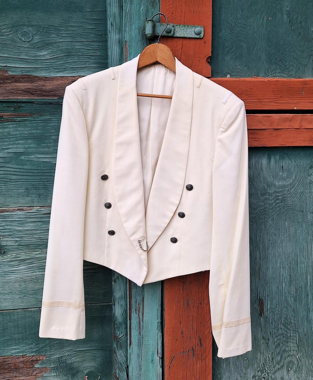 Vintage USAF White Mess Dress Jacket Short 1960s - Etsy