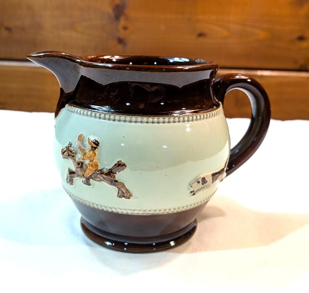 Vintage Creamer Stoneware Bourne Denby Derby England – 1930s - Etsy