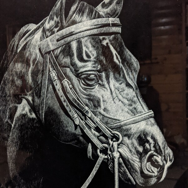 Scratchboard Art - Etsy