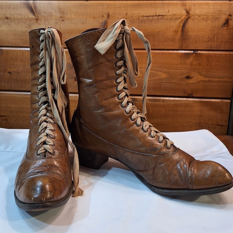 Antique Boots - Etsy