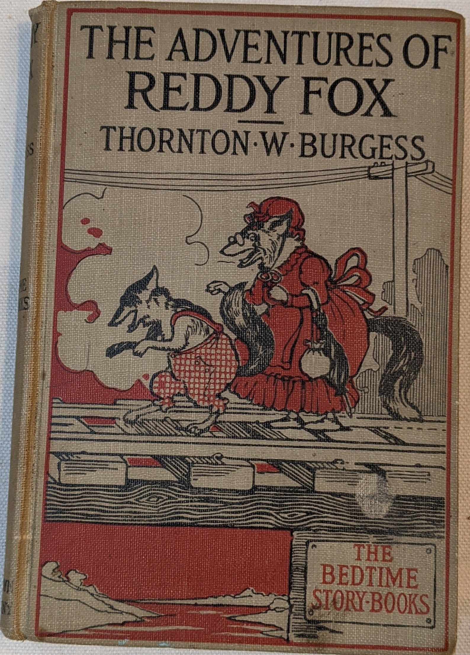 Vintage Book The Adventures of Reddy Fox by Thornton W | Etsy