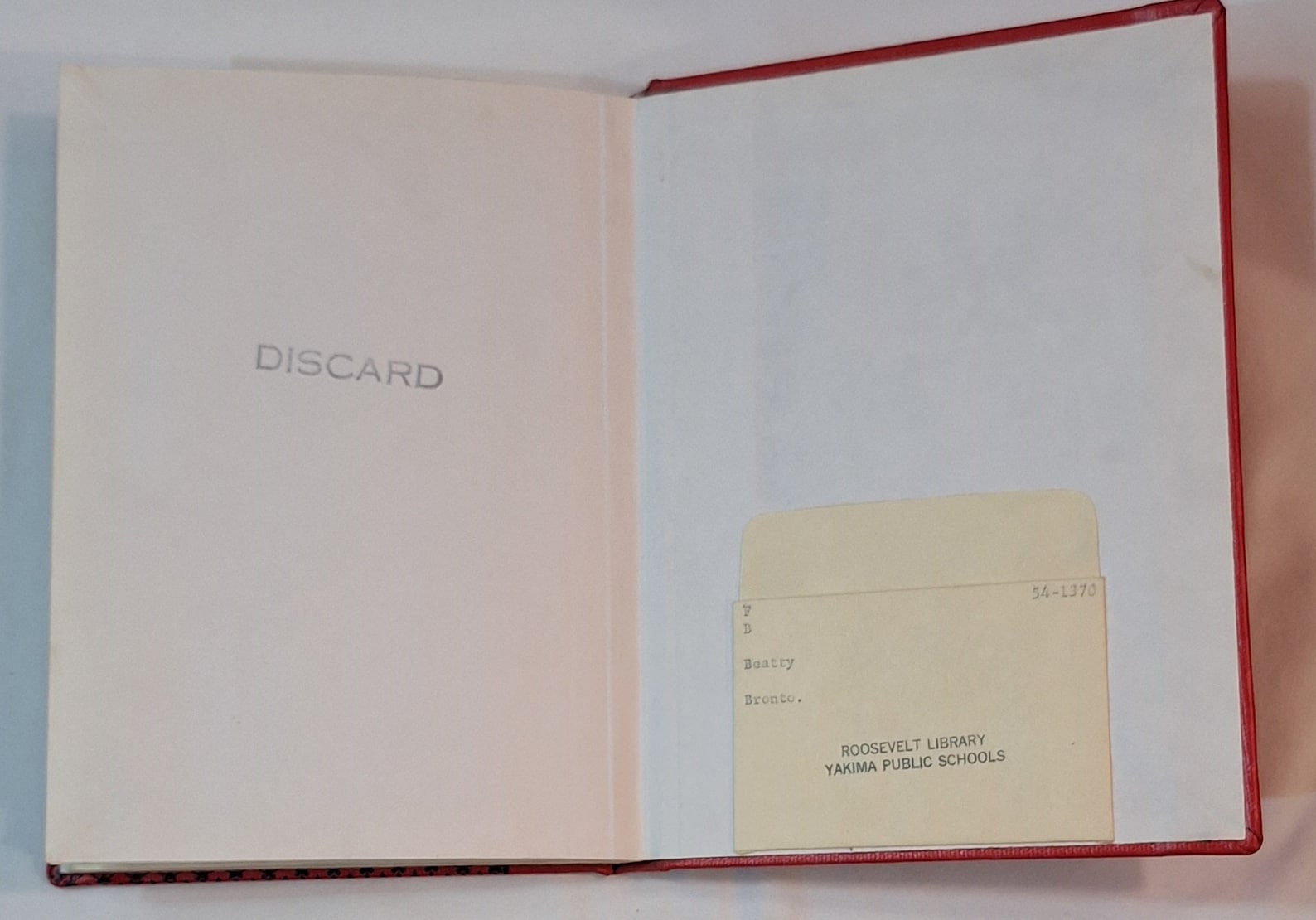 Vintage Book Bronto by Hetty Burlingame Beatty First Edition 1952 - Etsy