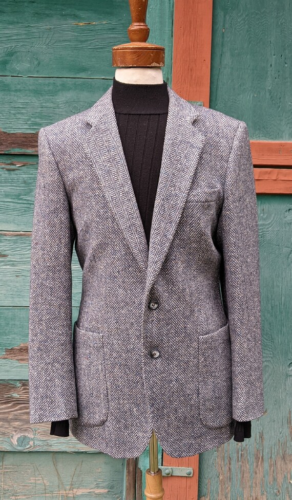 vintage tweed blazer country - Gem