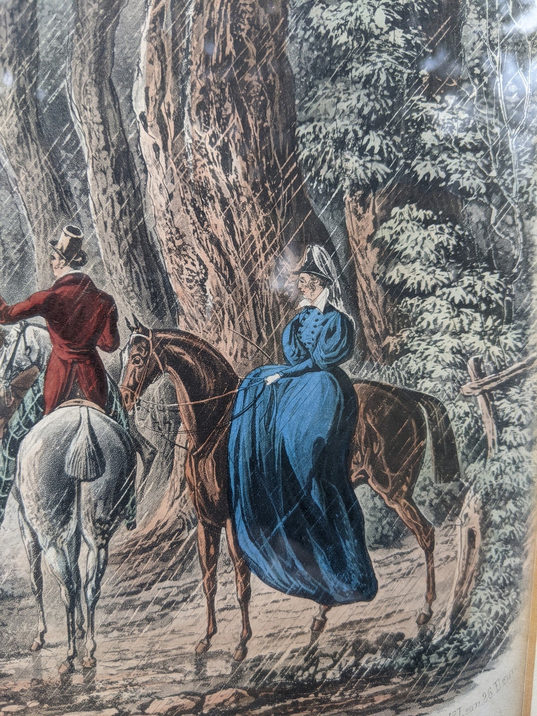 Antique Aquatint Engraving Scenes on the Road Plate 1 – 1835 - Etsy