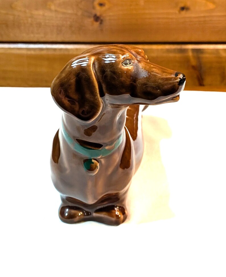 Vintage Hors D’oeuvre Server Dachshund Porcelain Toothpick Holder ABCO ...