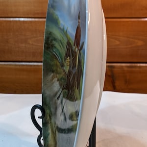 Vintage Collector’s Plate 1800s Fox Hunt Riders Full Image Art – 1970s ...