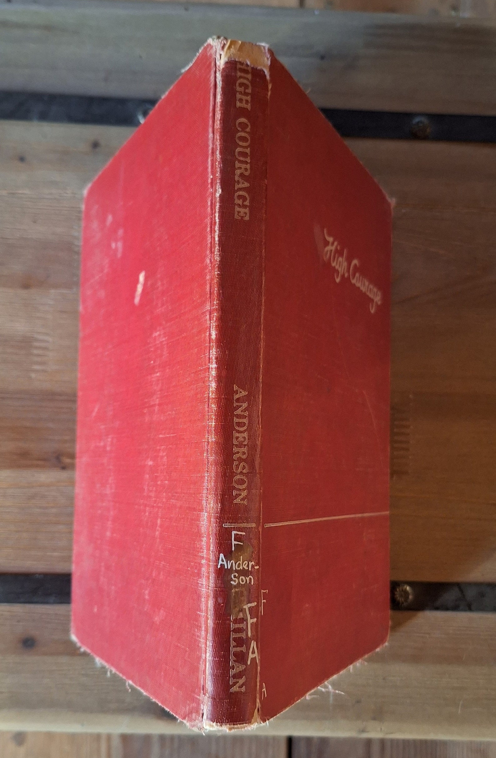 Vintage Book “high Courage” by C.W. Anderson Frist Edition– 1941 - Etsy