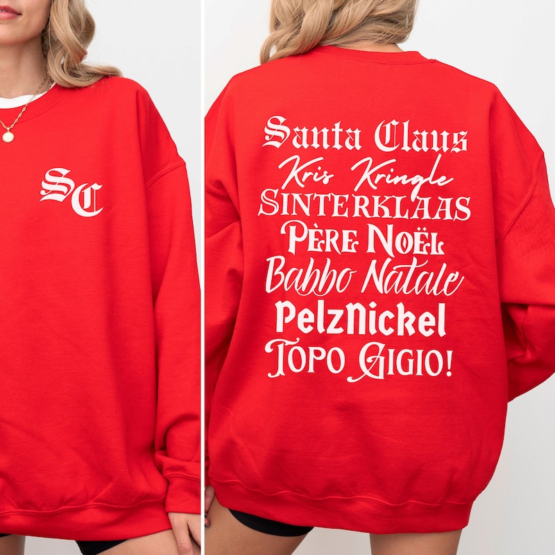 The Santa Clause Crewneck - Etsy