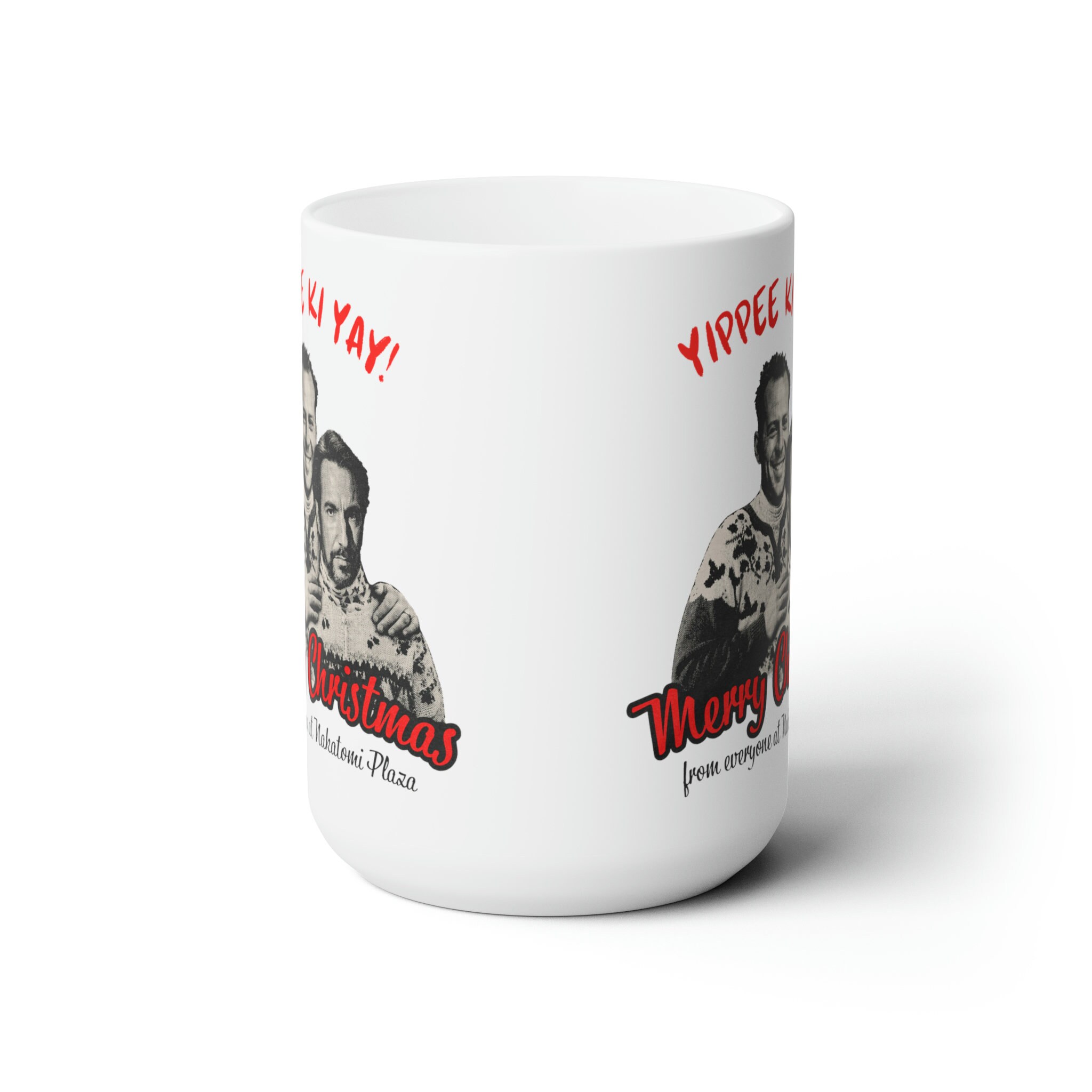 Die Hard Yippee Ki Yay Bruce Willis Nakatomi Plaza Funny Christmas 90's ...